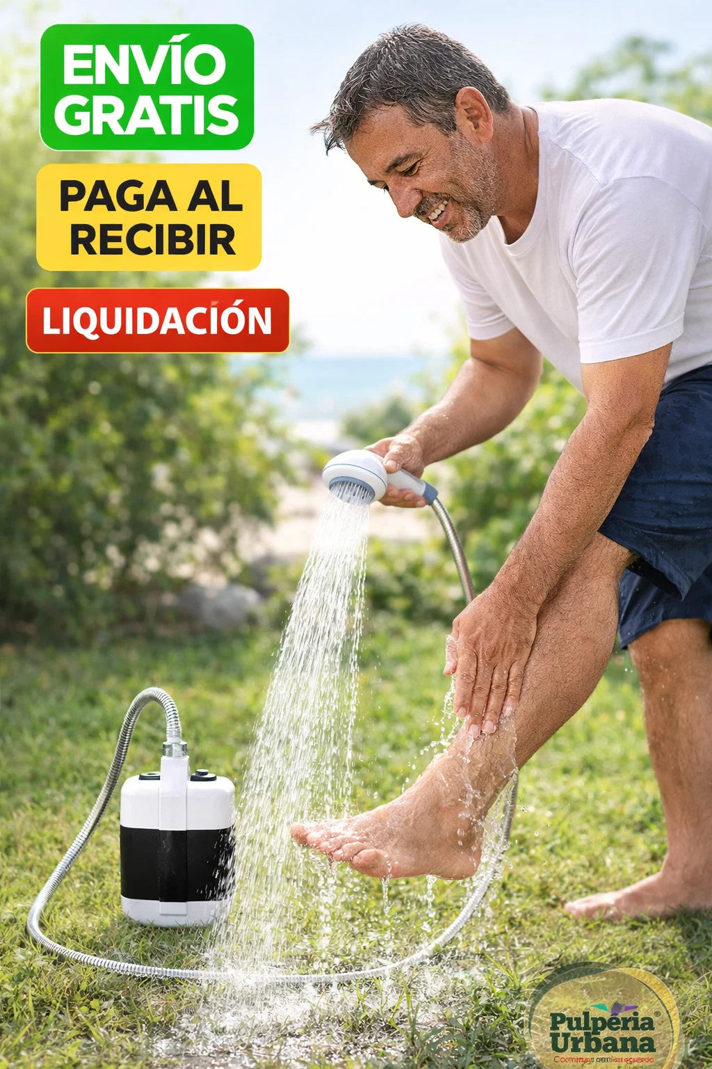 Ducha Portatil Pro Para Camping – Pulpería Urbana